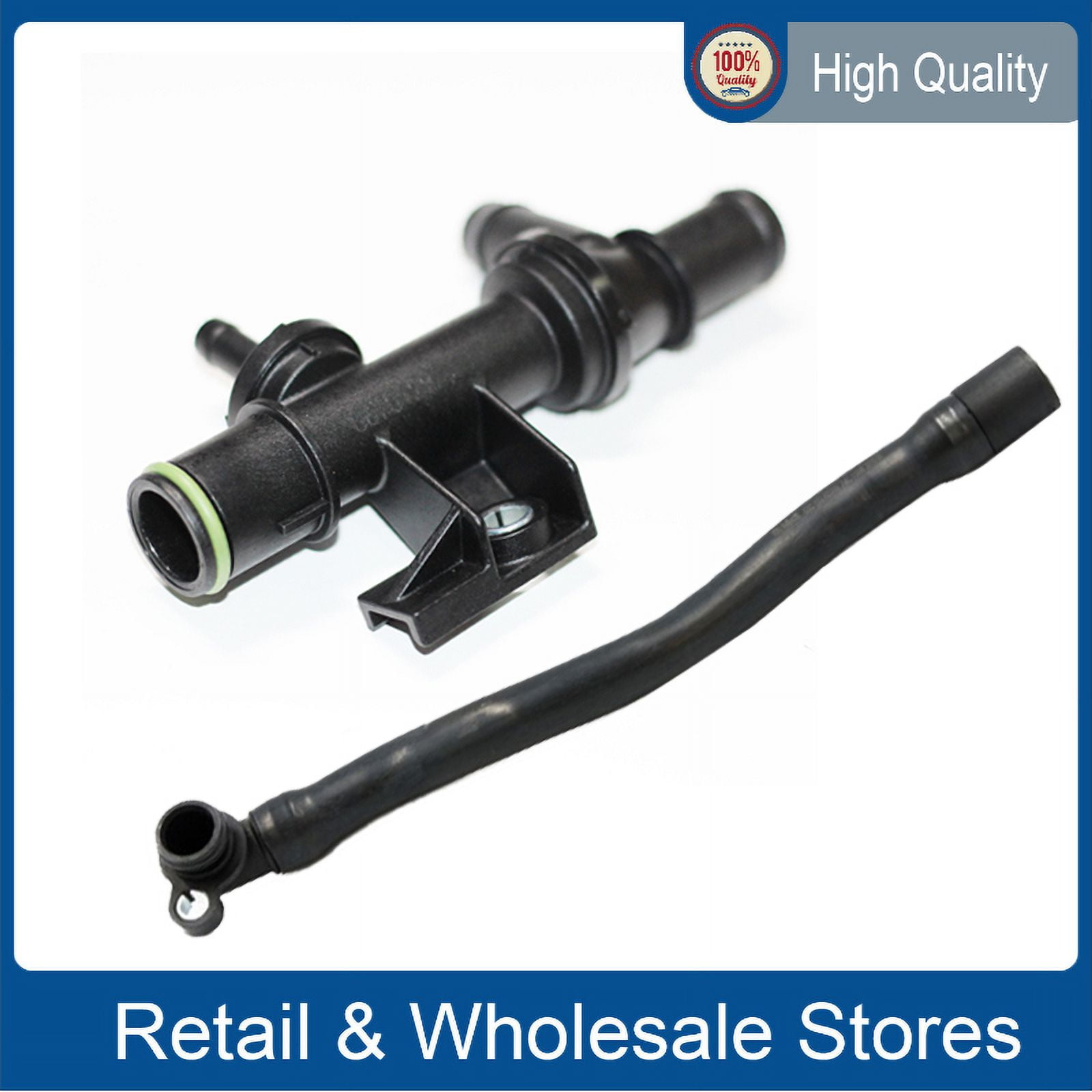 03C103493AM Crankcase Breather Hose&Check Valve 03C103175G For V-W Golf ...