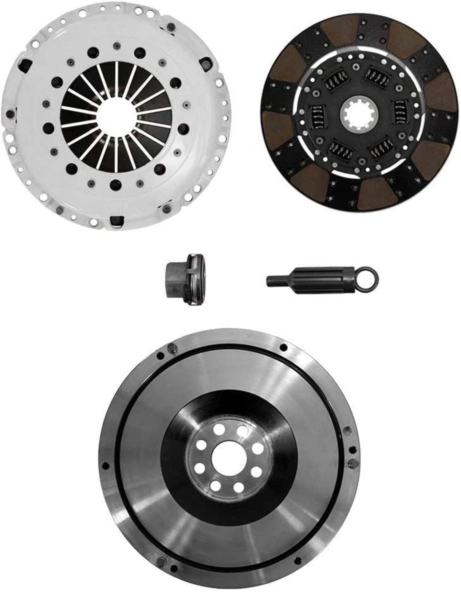 03CM2-HD0F-SK Single Disc Clutch and Flywheel Kit with Heavy Duty ...