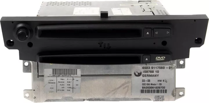 04 05 06 07 08 09 BMW E60 E61 M5 530 550 M6 650 525 645 545 Navigation ...