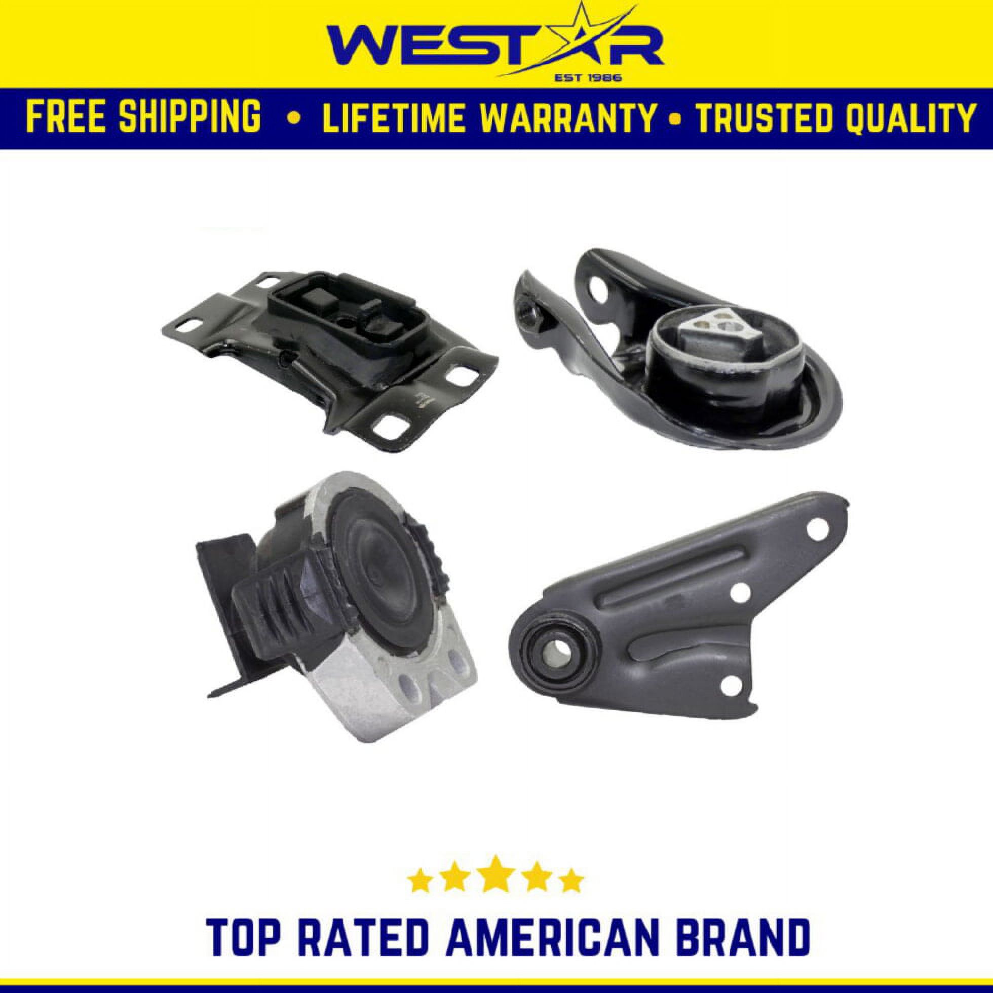 04-09 Mazda 3 / 06-10 Mazda 5 2.0L / 2.3L Motor & Trans Mount Set 4PCS ...