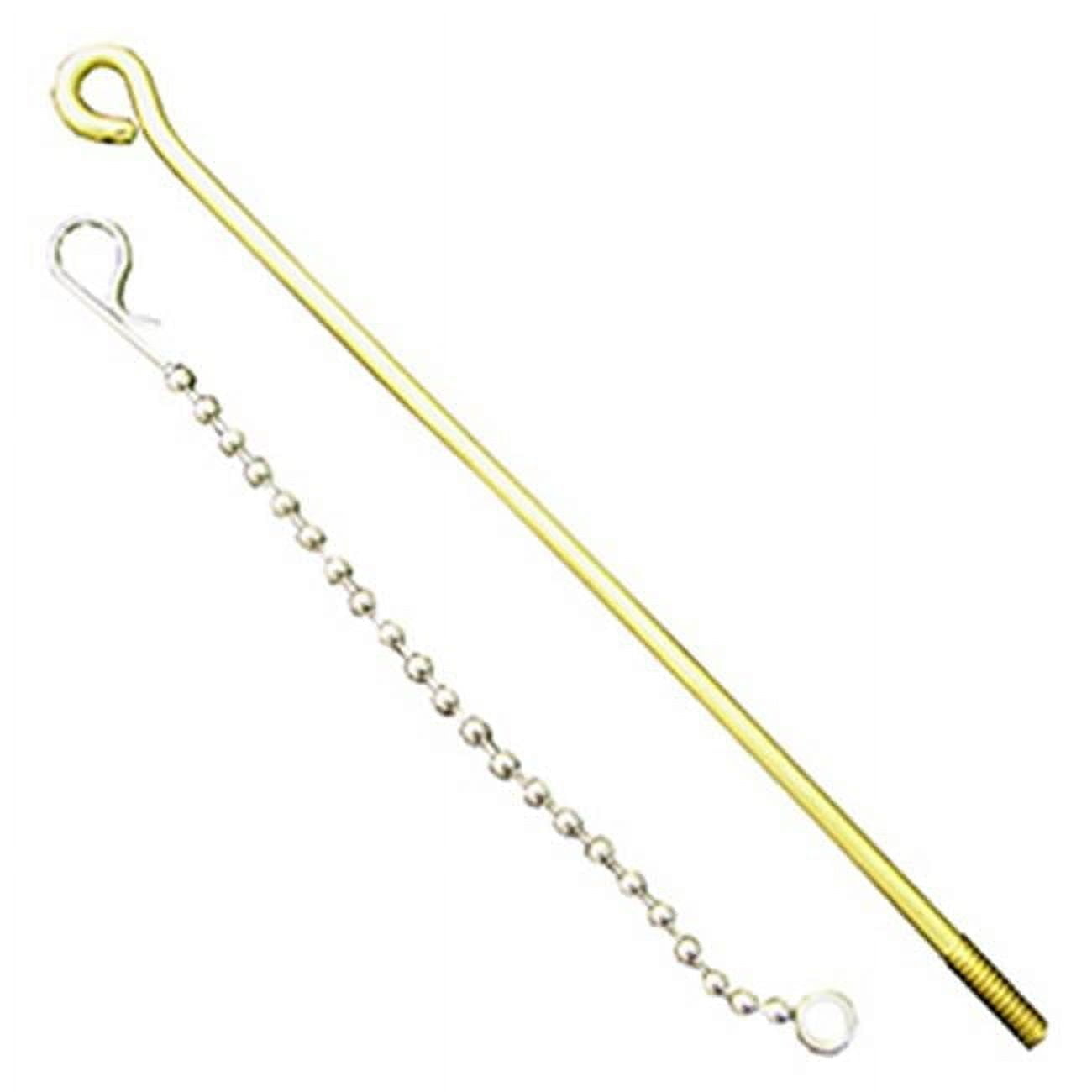 04-3527 Toilet Tank Ball Lift Wire And Chain - Solid Brass - Walmart.com