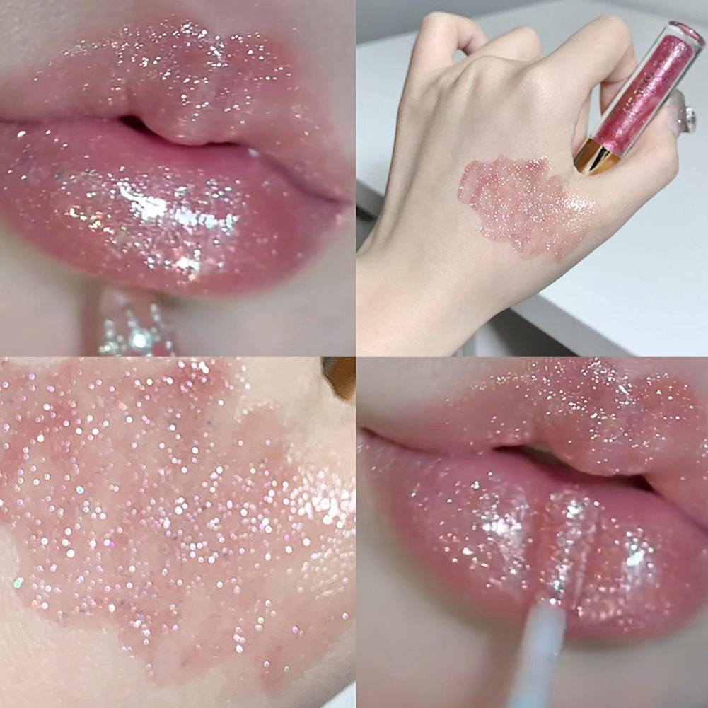 04# Fantasy Purple Hydrating Lip Oil Watery Mirror Lip Oil Moisturizing ...