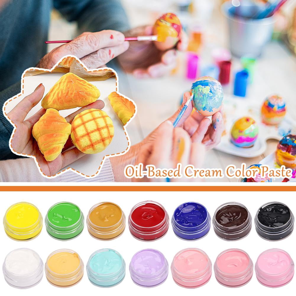 04# Original Color Royal Blue Kneading Color Paste Macaron Oily Cream ...