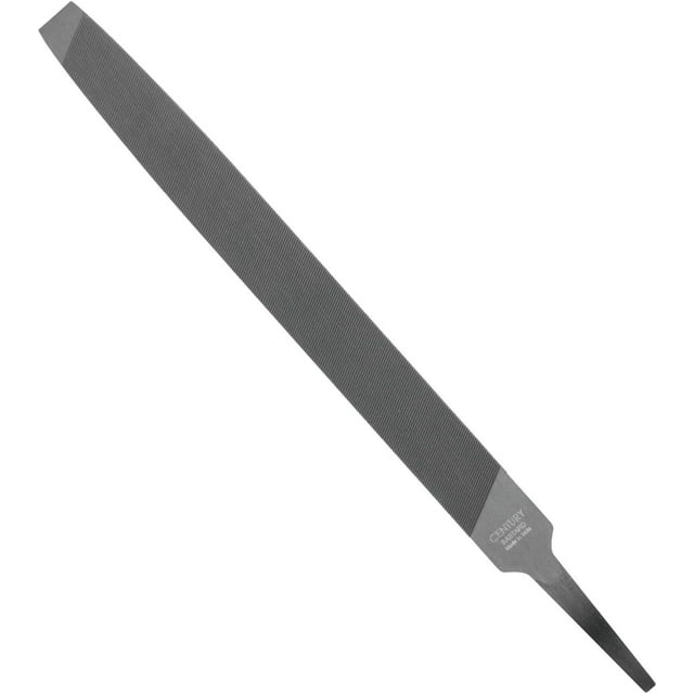 04054 Mill Hand File 12” Carbon Steel Construction with Steel Finish ...