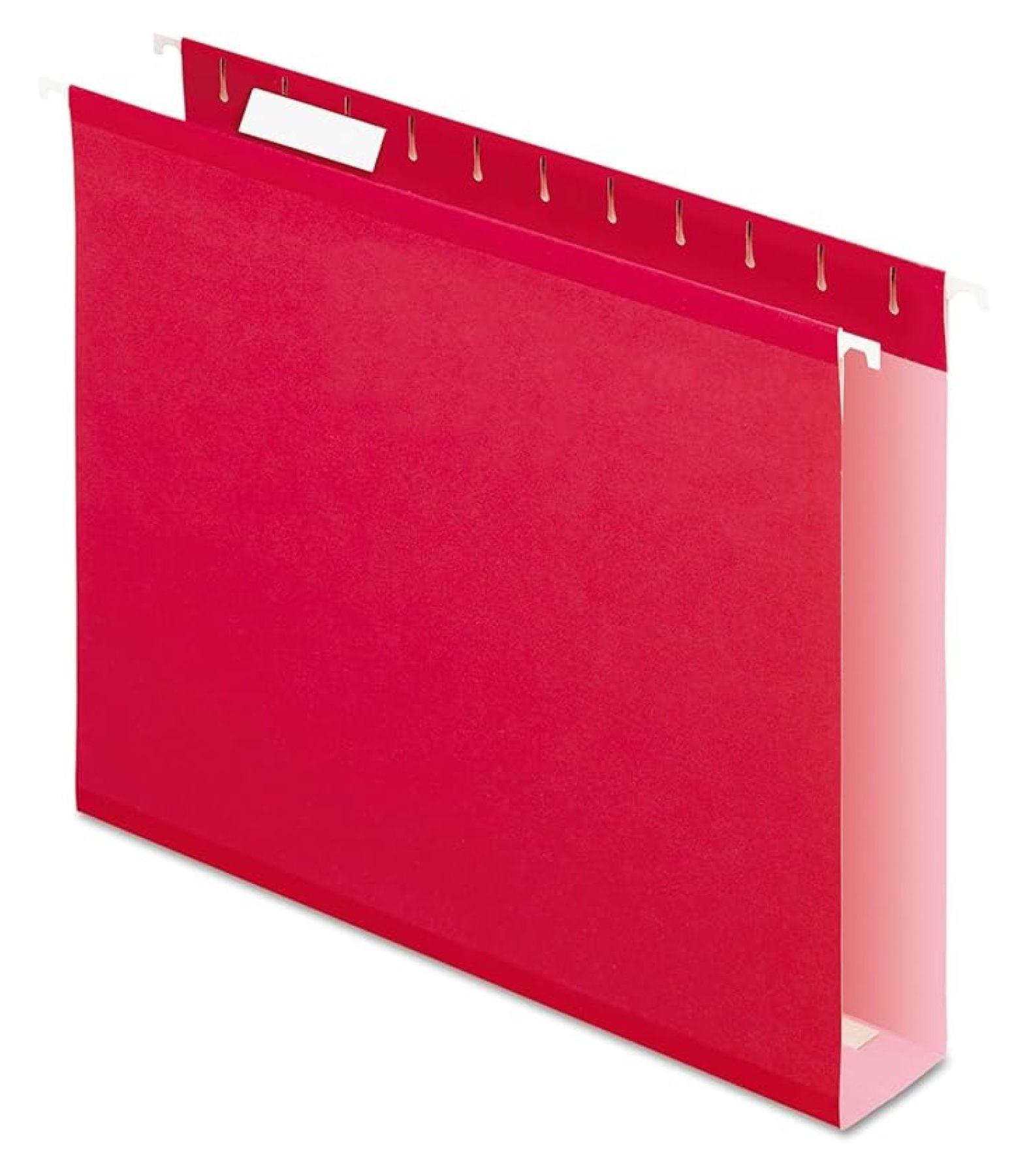 04152X2 RED Extra Capacity Reinforced Hanging Folders - Walmart.com