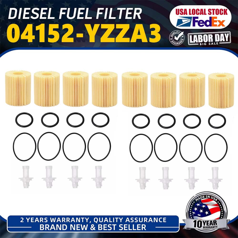 #04152YZZA3 Set of 3 Engine Oil Filter Element For Lexus IS350 RC350 ...
