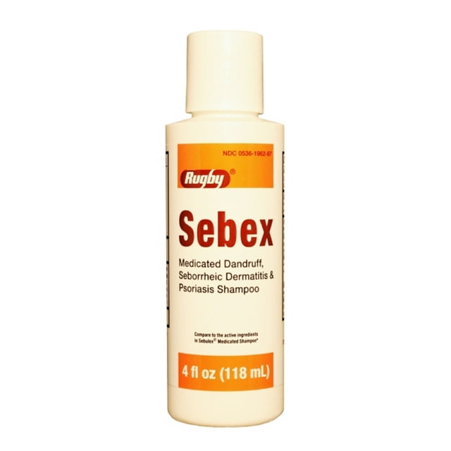 042RGRX RUGBY SEBEX SHAMPOO SALICYLIC ACID-2% Blue 118ML UPC ...