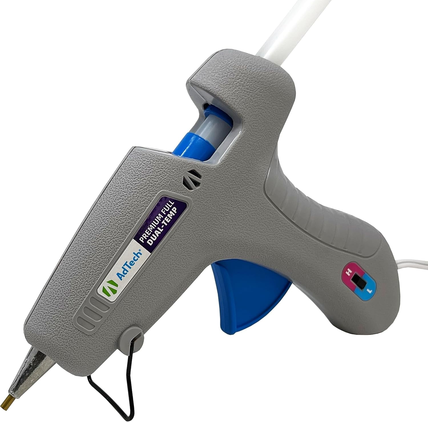 0453 2-Temp Dual Temperature Hot Glue Gun Full Size, Light Gray - Walmart.com