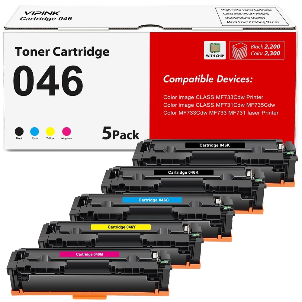 Free Shipping! 046 046H Toner Cartridges Compatible for Canon 046 046H ...