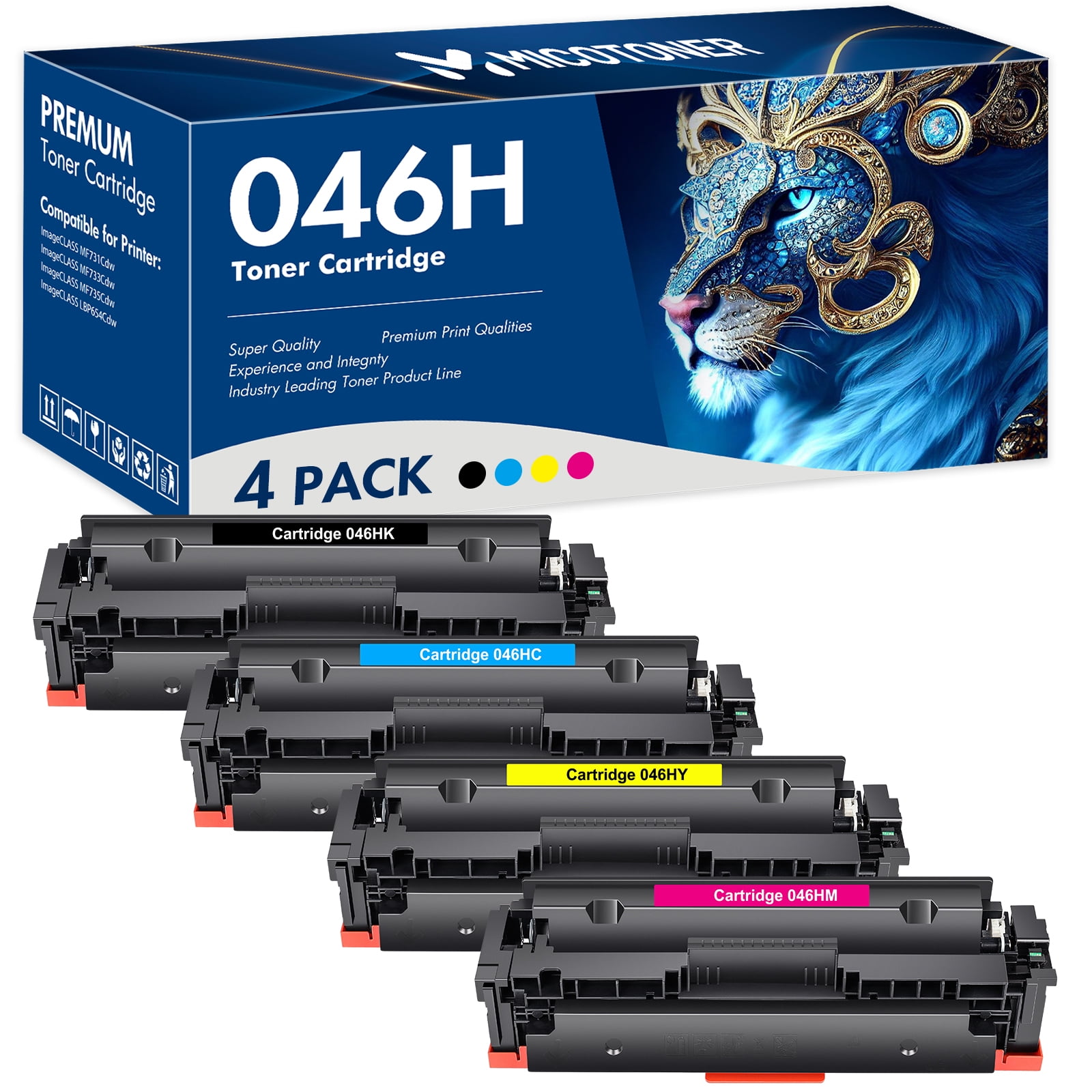 Free Shipping! 046H 046 Compatible Toner Cartridge for Canon 046H CRG ...