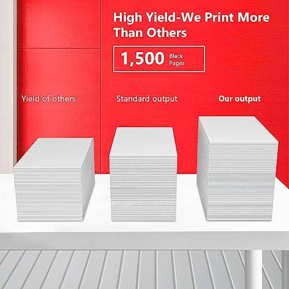 047 Black Toner Cartridge (2-Pack) CRG047 CRG-047 PIONOS Compatible Toner Replacement for 047 ...