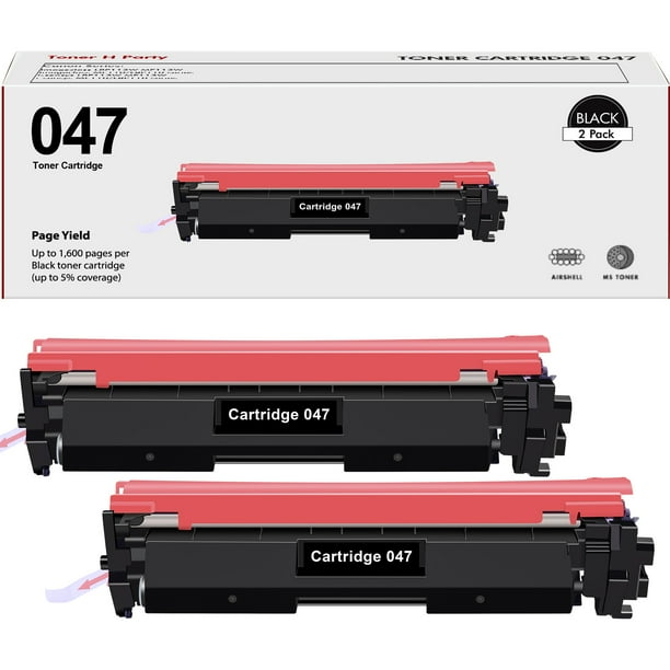 047 Black Toner Cartridge Compatible for Canon 047 Cartridge 047 CRG047 ...