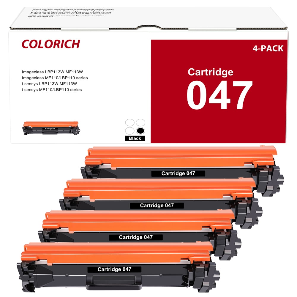 047 Black Toner Cartridge Compatible for Canon 047 Cartridge 047 CRG047 ...