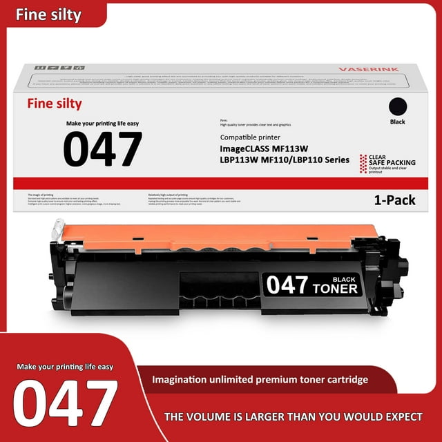 047 Toner Cartridge : CRG-047 Toner Replacement for Canon ImageCLASS ...