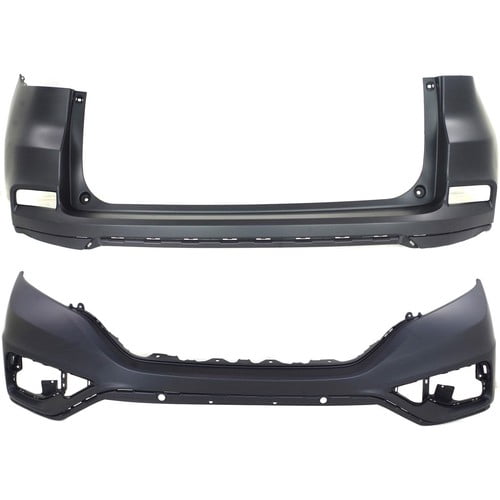 04711T1WA91ZZ, 04715T1WA91ZZ New Set of 2 Bumper Covers Fascias for CR ...