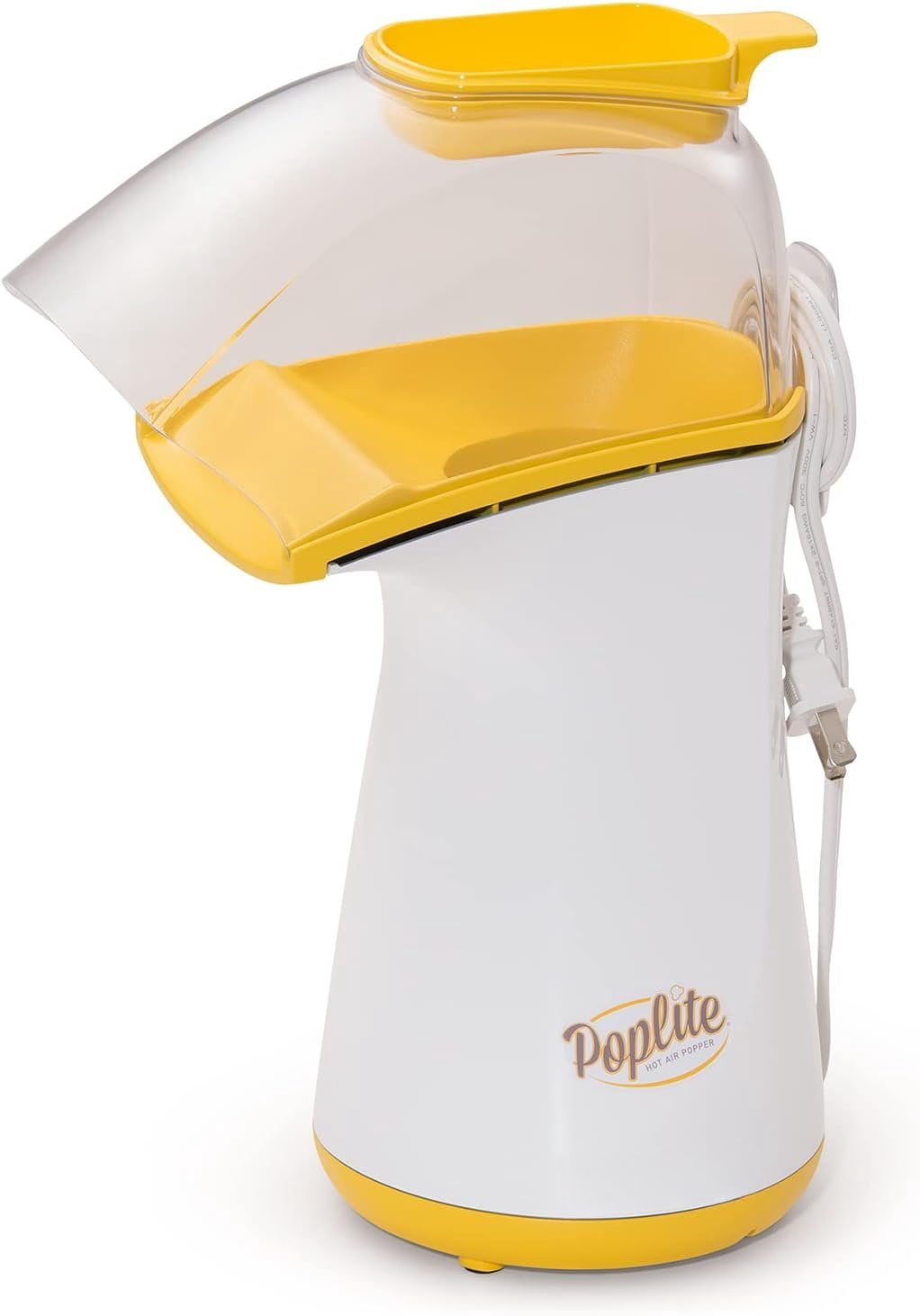 04820 Poplite Hot Air Popcorn Popper - Built-In Measuring Cup + Melts ...