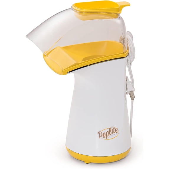04820 Poplite Hot Air Popcorn Popper - Built-In Measuring Cup + Melts ...