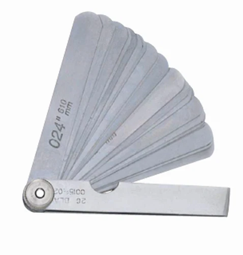 .05 - 1.00Mm Straight Blade Feeler Or Thickness Gage - Walmart.com