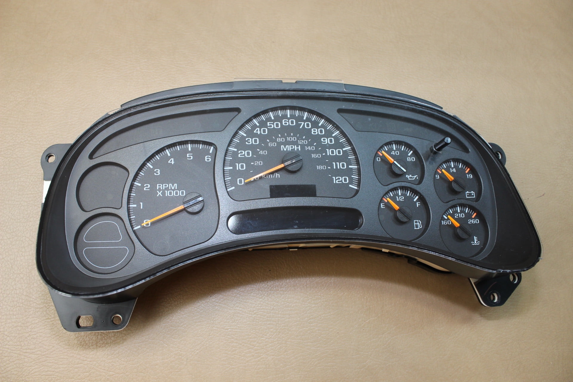 05 CHEVY TAHOE SIERRA 1500 2500 SPEEDOMETER INSTRUMENT CLUSTER 15224141 ...