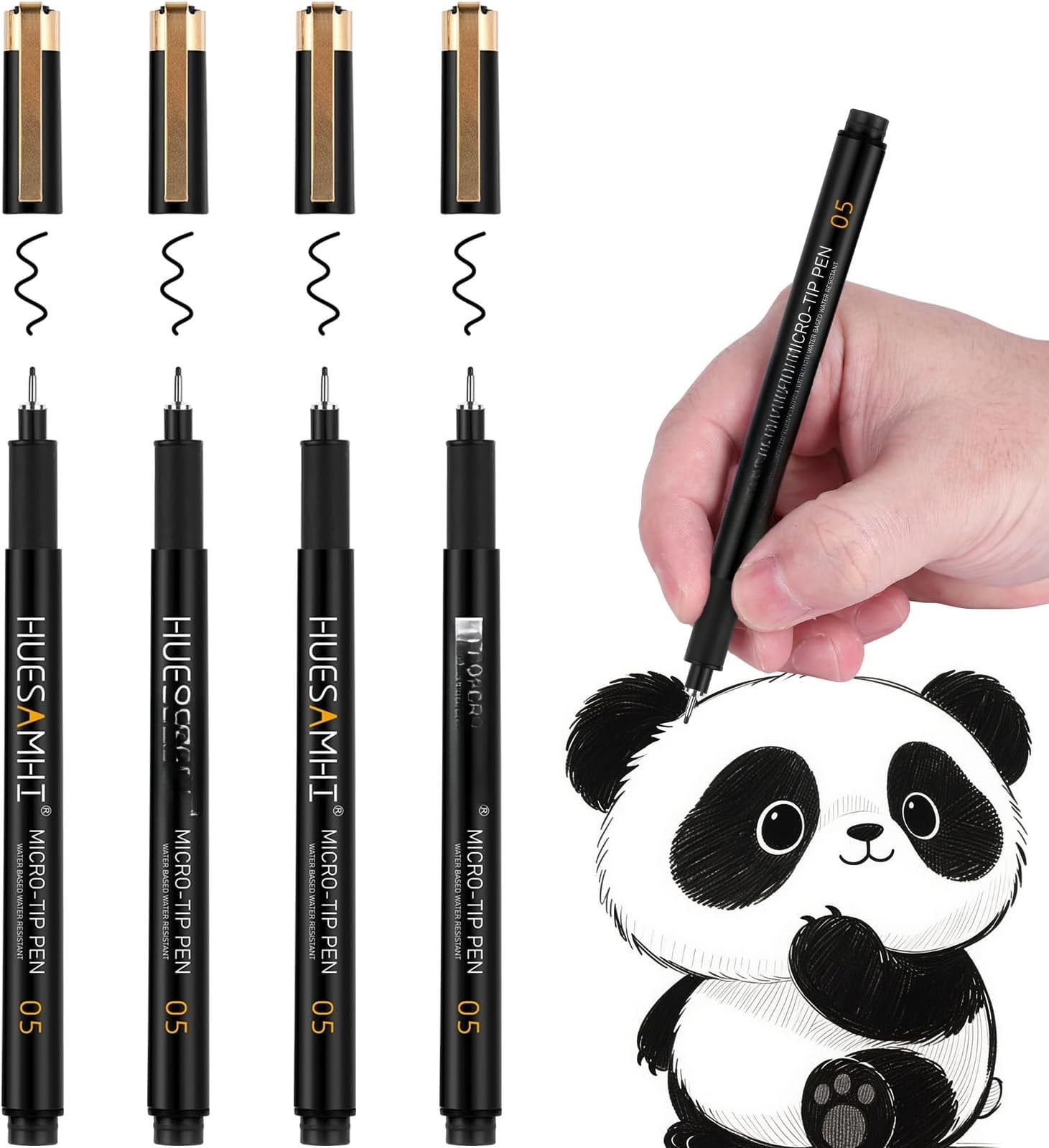 05 fineliner pens, no bleed pens drawing sketch art, archival ink ...