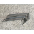 .050" Specialty Hex Key Micro Short Arm Allen Wrench (Qty 10) - Walmart.com