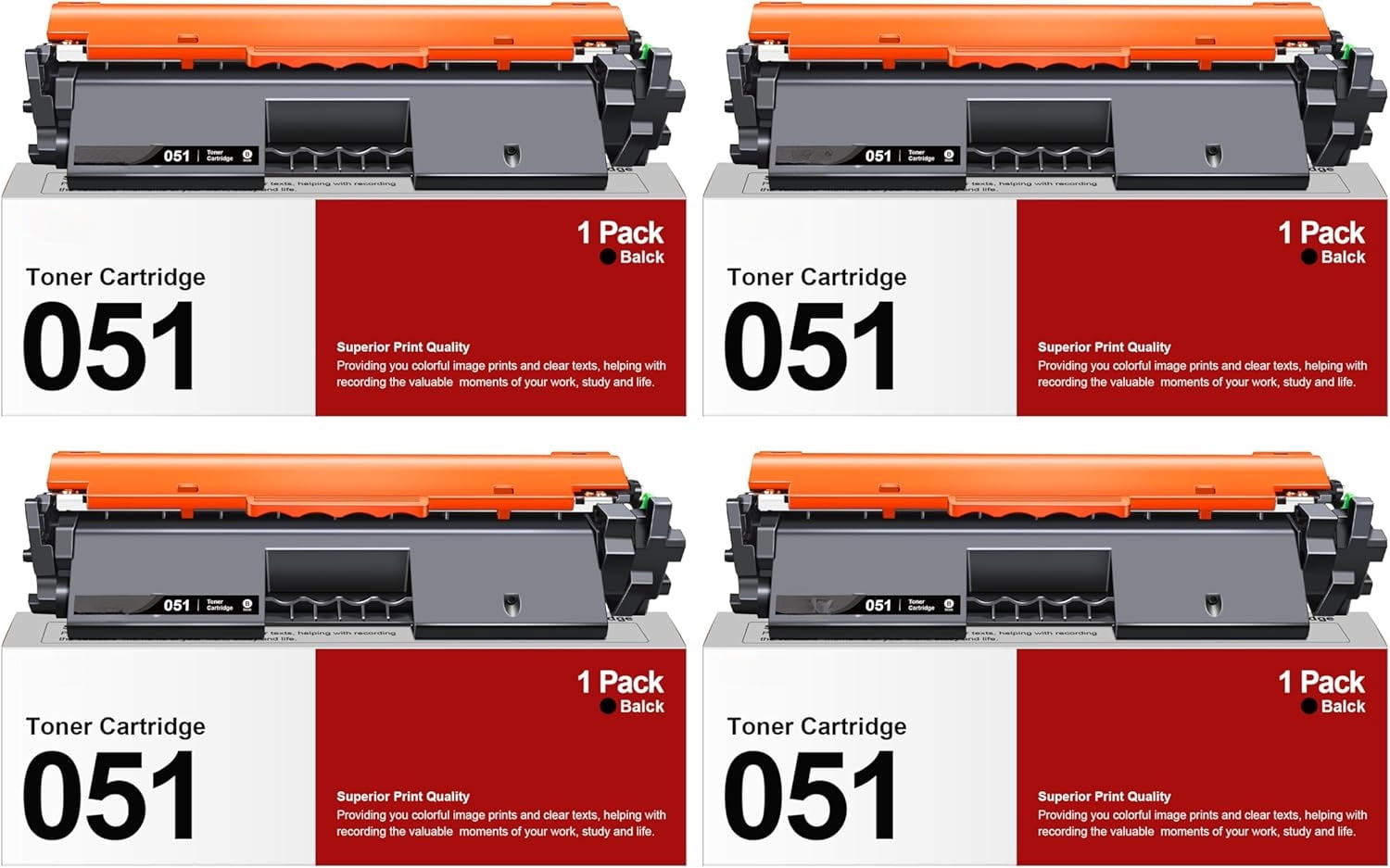 051 Toner Cartridge - Replacement for Canon 051 Toner Cartridge CRG051 ...