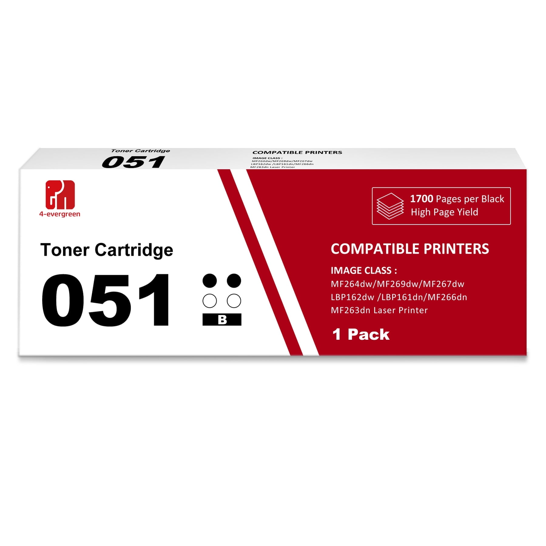 Canon 051 Toner Cartridge Replacement for ImageCLASS MF263dn MF264dw ...