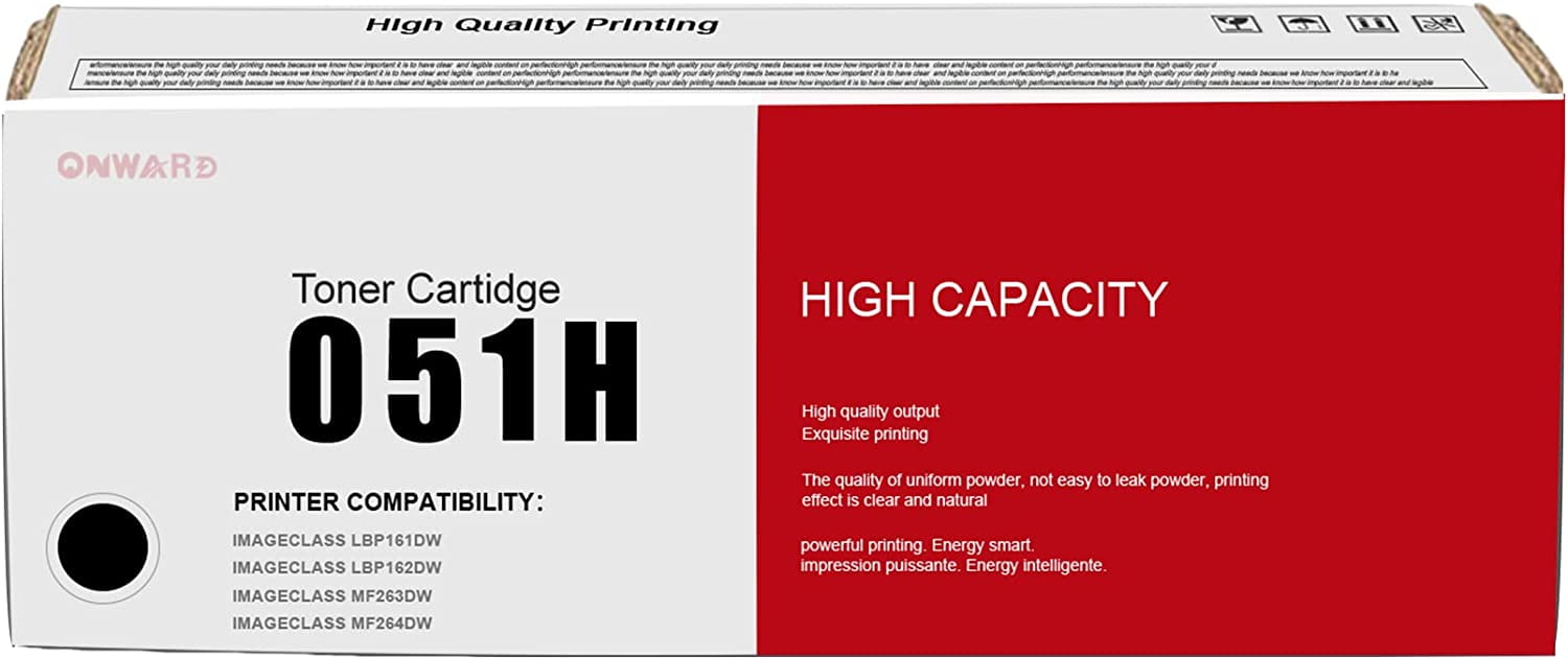 VASERINK 051H Black Toner Cartridge Replacement, High Yield, Compatible ...