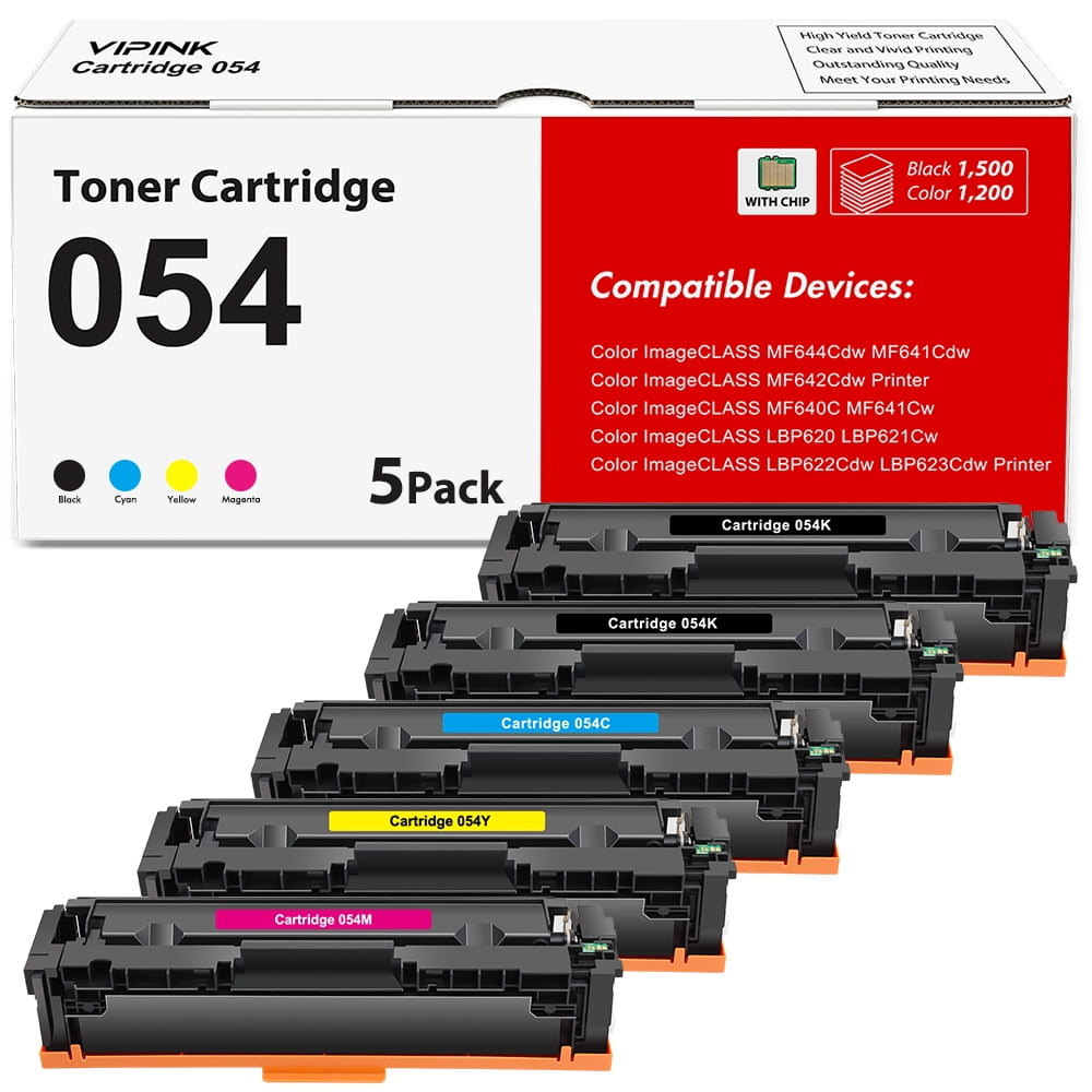 054 054H Toner Cartridge Compatible for Canon 054 054H CRG-054 Color ...