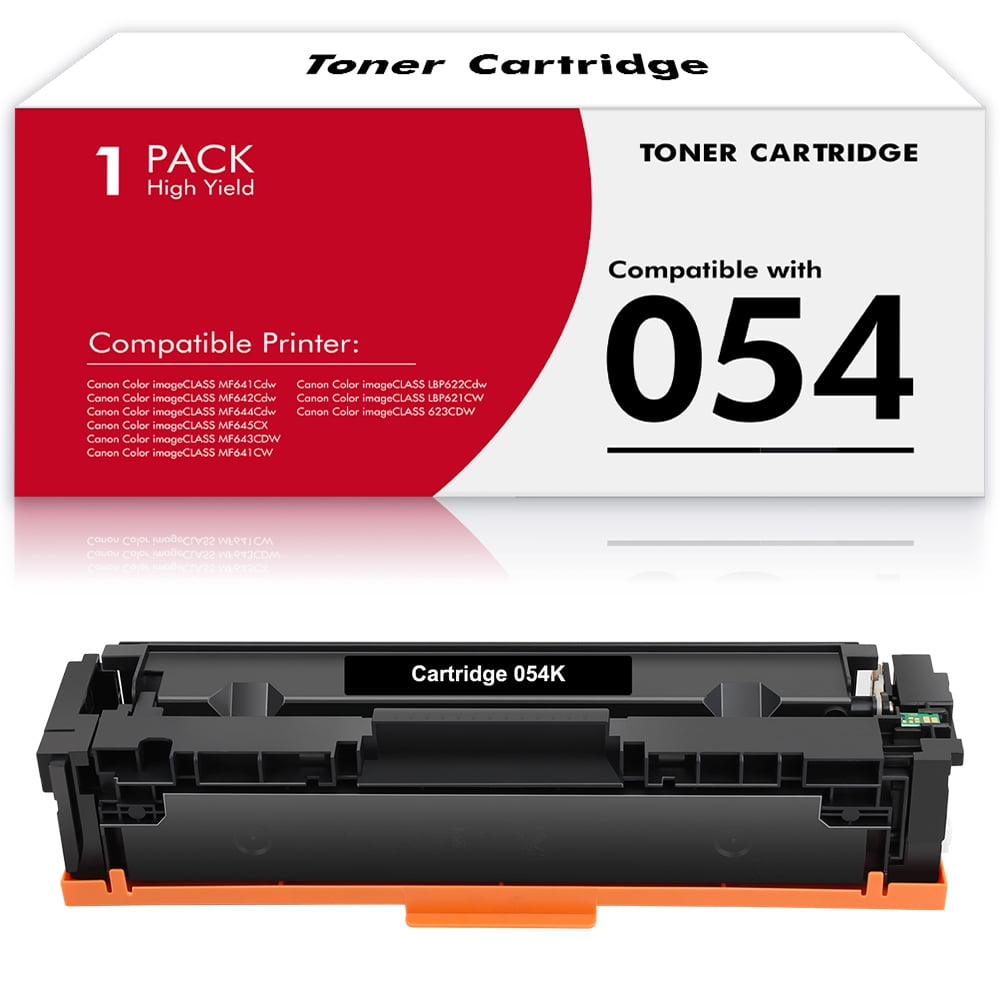 054 Toner Cartridge Compatible for Canon 054H 054 CRG054 Black Toner ...