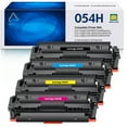 054H 054 4-Pack Toner Cartridge Compatible for Canon 054H 054 CRG-054H ...