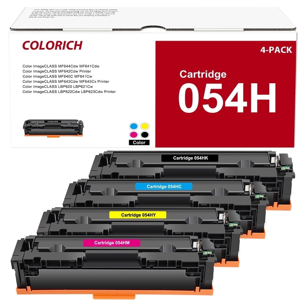 054H Toner Cartridge 054 Compatible for Canon 054 Toner Cartridge Set ...