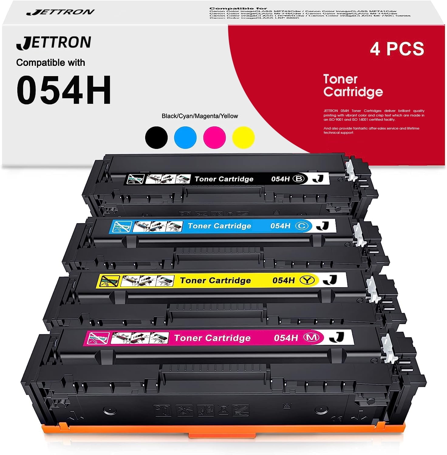 054H Toner Cartridge High Yield for Canon 054 CRG-054 054H Toner ...
