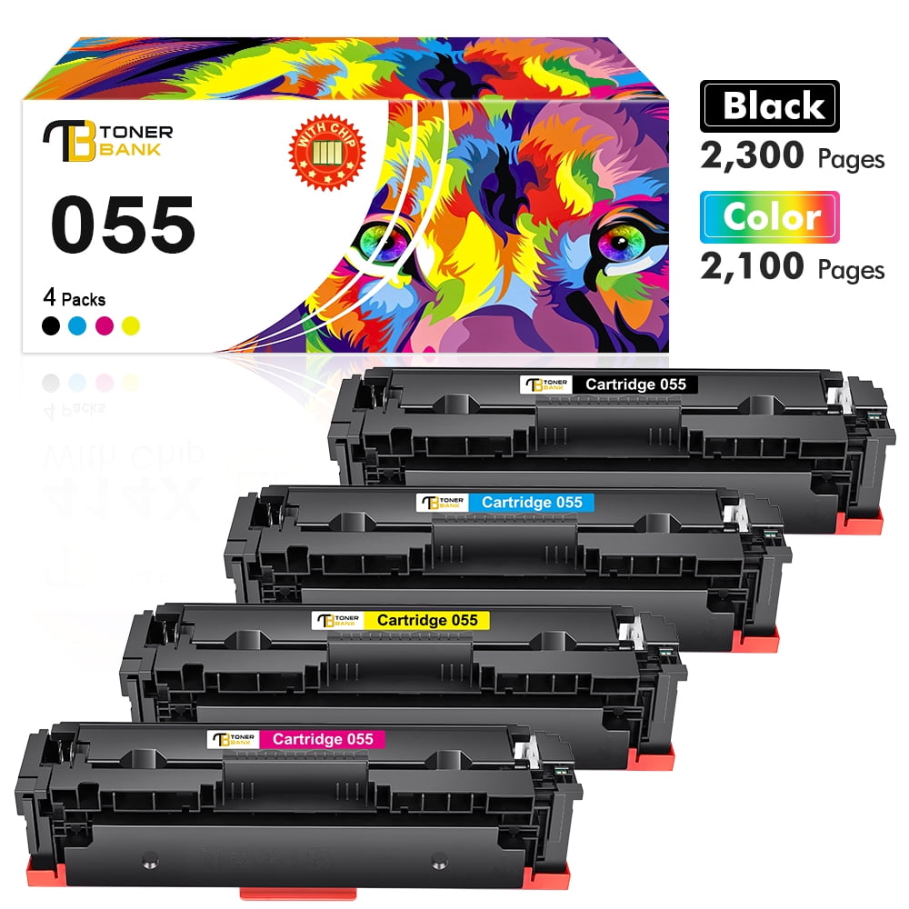 Canon 055 Toner Cartridge Set - Walmart.com