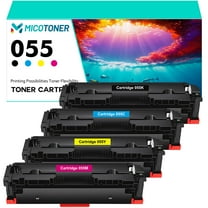 055 Toner Cartridge WITH-CHIP Compatible for Canon 055 055H High Yield ...
