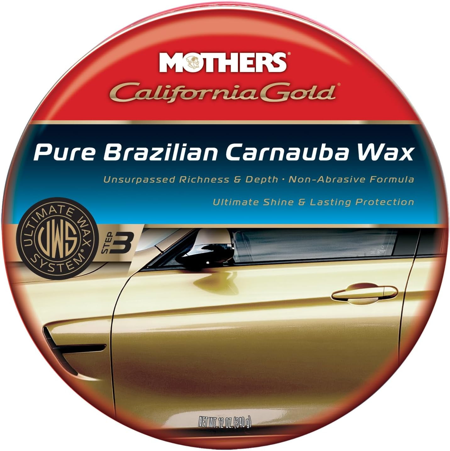 05550 California Gold Pure Brazilian Carnauba Wax Paste (Ultimate Wax ...