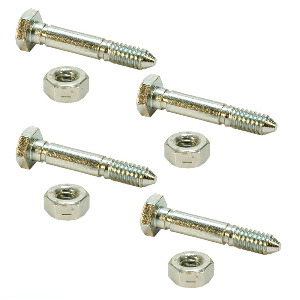 Qty 4: Shear Pin with Nut, 1-9/16" x 1/4" Fits Ariens Replaces 05907100 ...