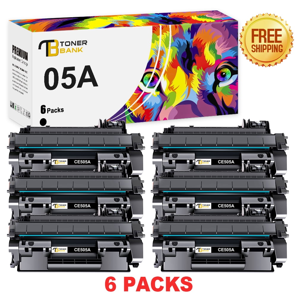 05A Compatible for HP 05A Toner Cartridge for HP CE505A 505A CE505D 05X ...