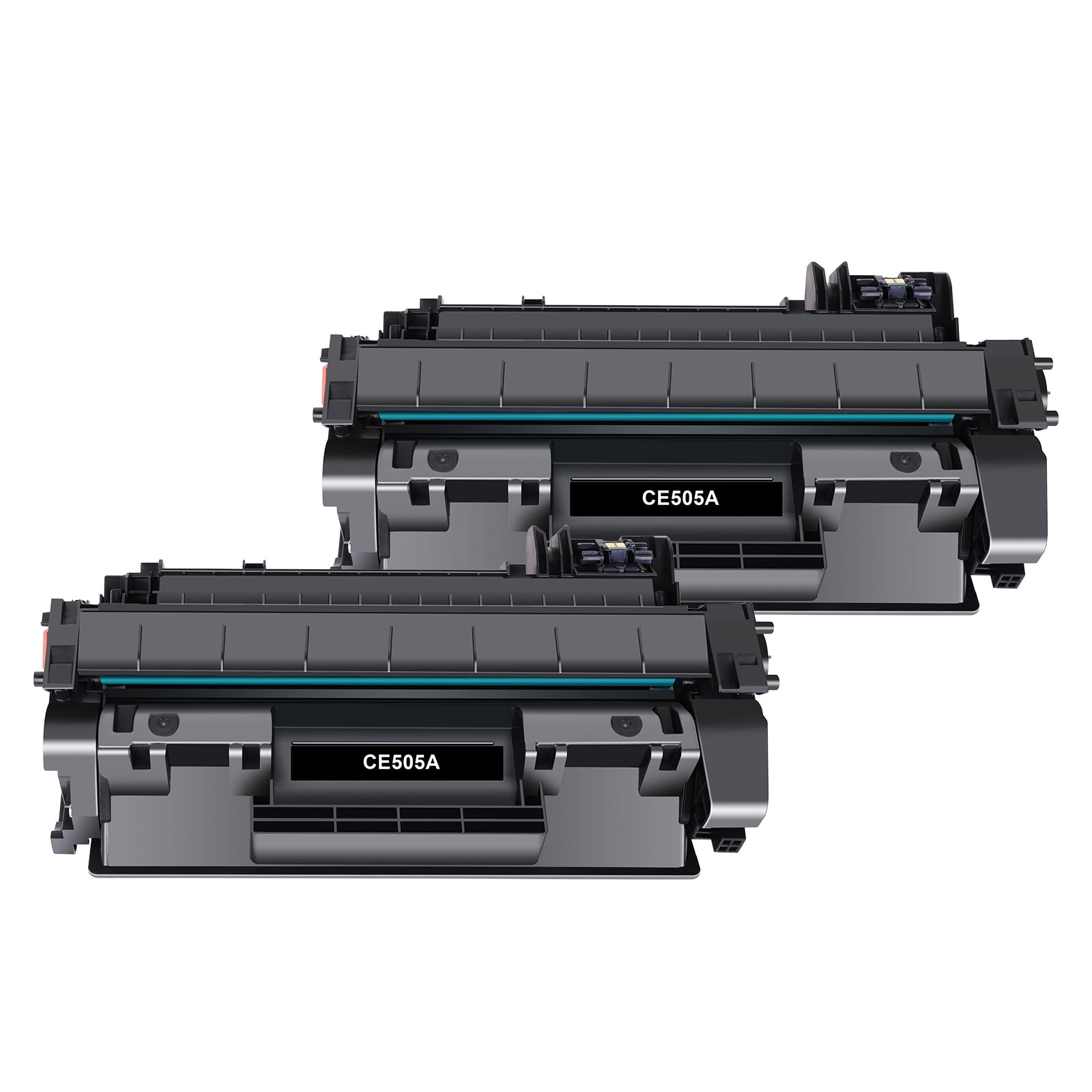 05A Toner Cartridge Black 2 Pack Compatible for HP LaserJet 05A CE505A ...