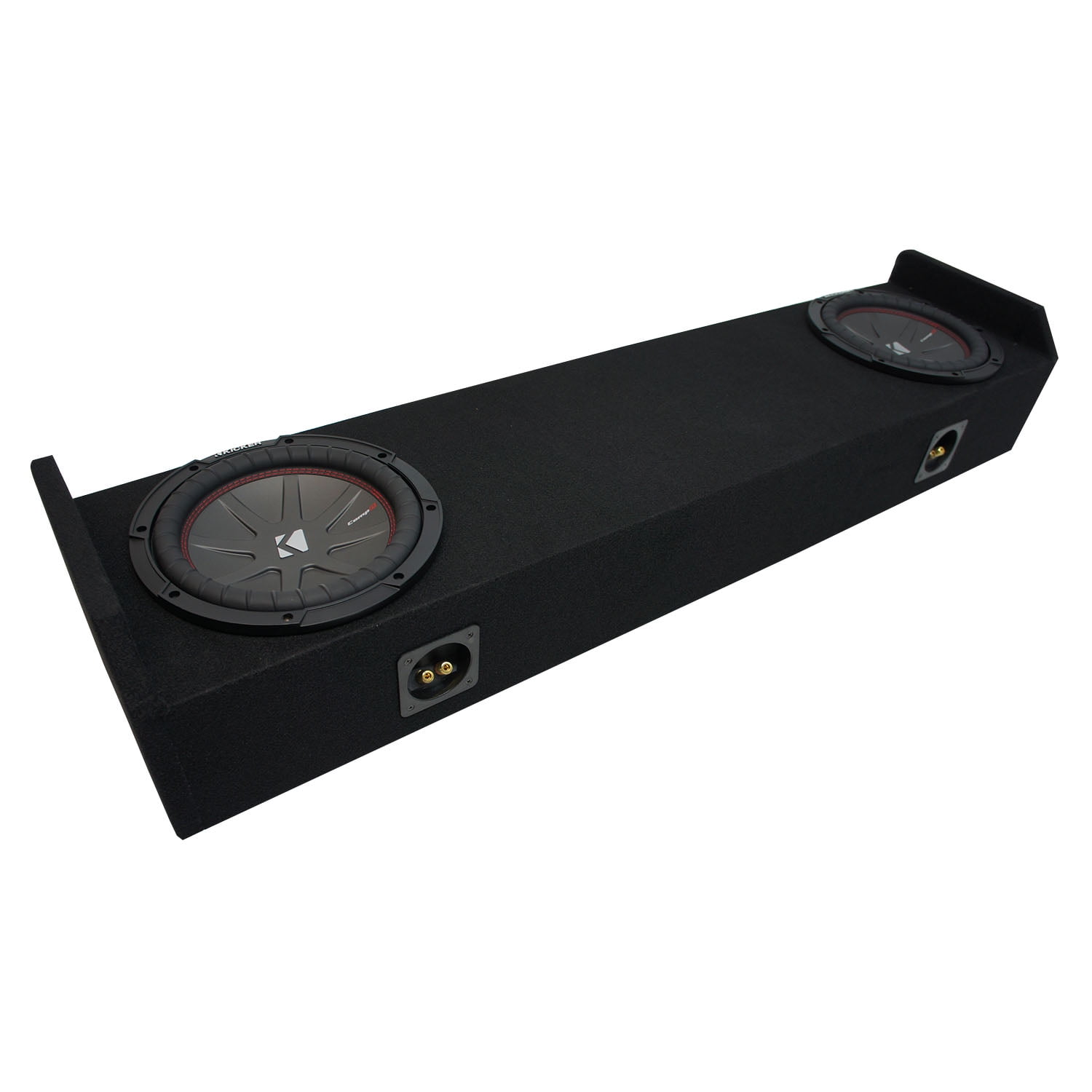 06-14 Honda Ridgeline Truck Kicker CompR CWR10 Dual 10" Sub Box Package ...