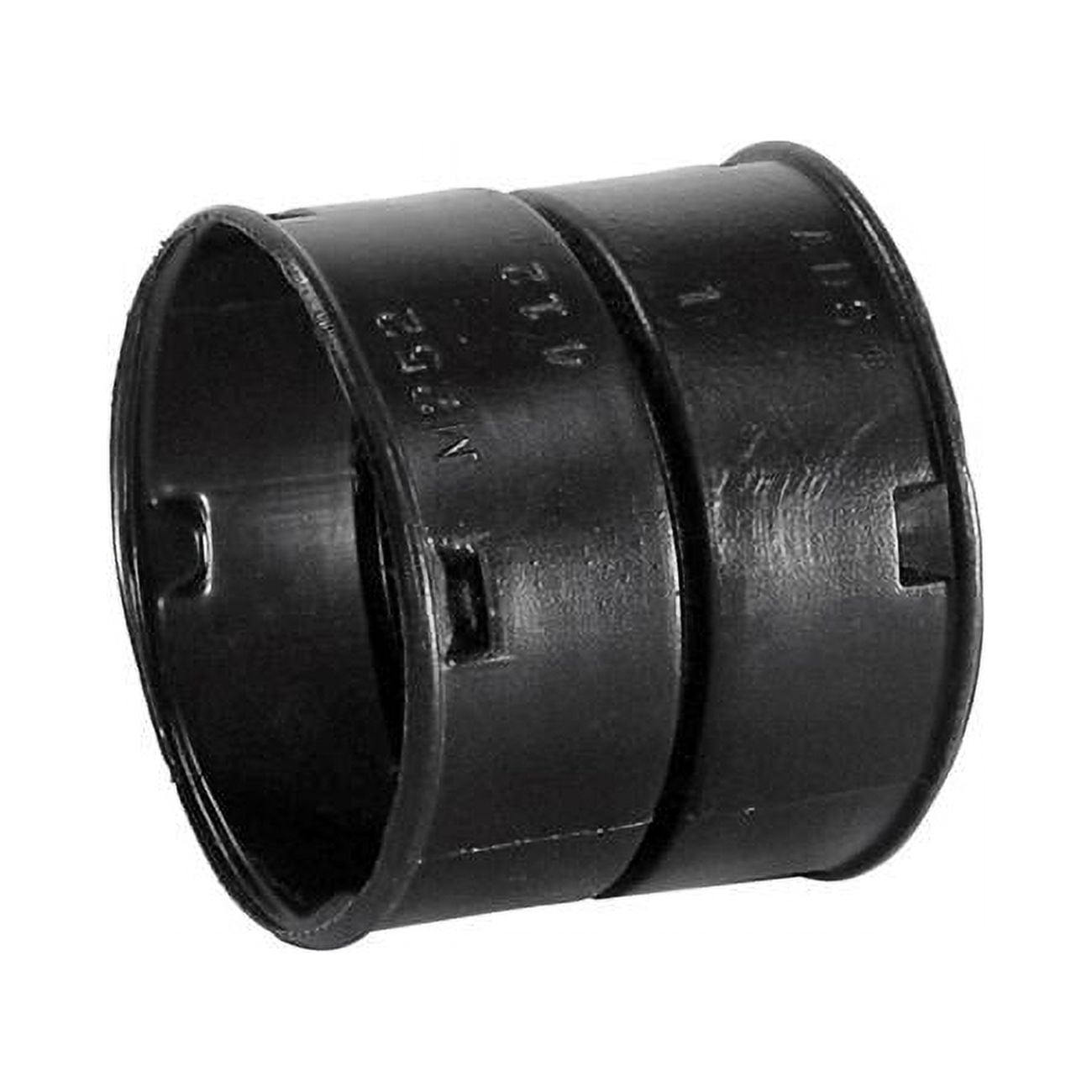 0612AA 6 in. External Snap Corrugated Coupling - Black - 6in. H x 7in ...