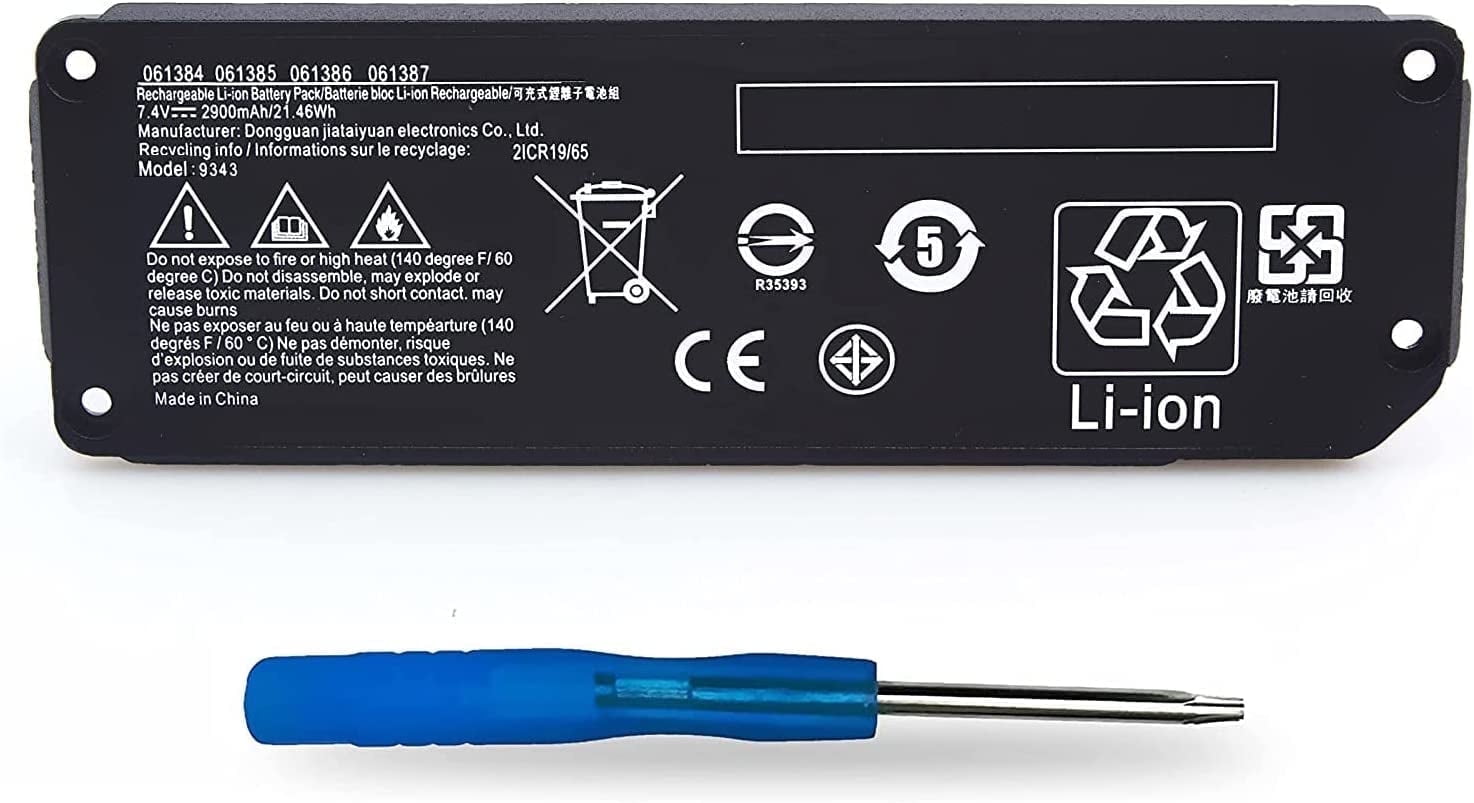061384 061385 Compatible Battery Replacement for Speaker Soundlink Mini ...