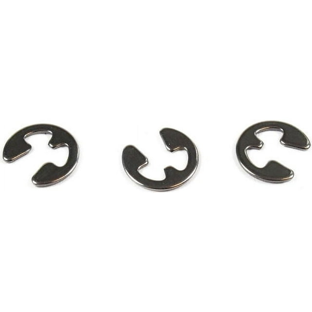.062" E-Style Retaining Rings / Stainless Steel - 500 Piece Carton ...