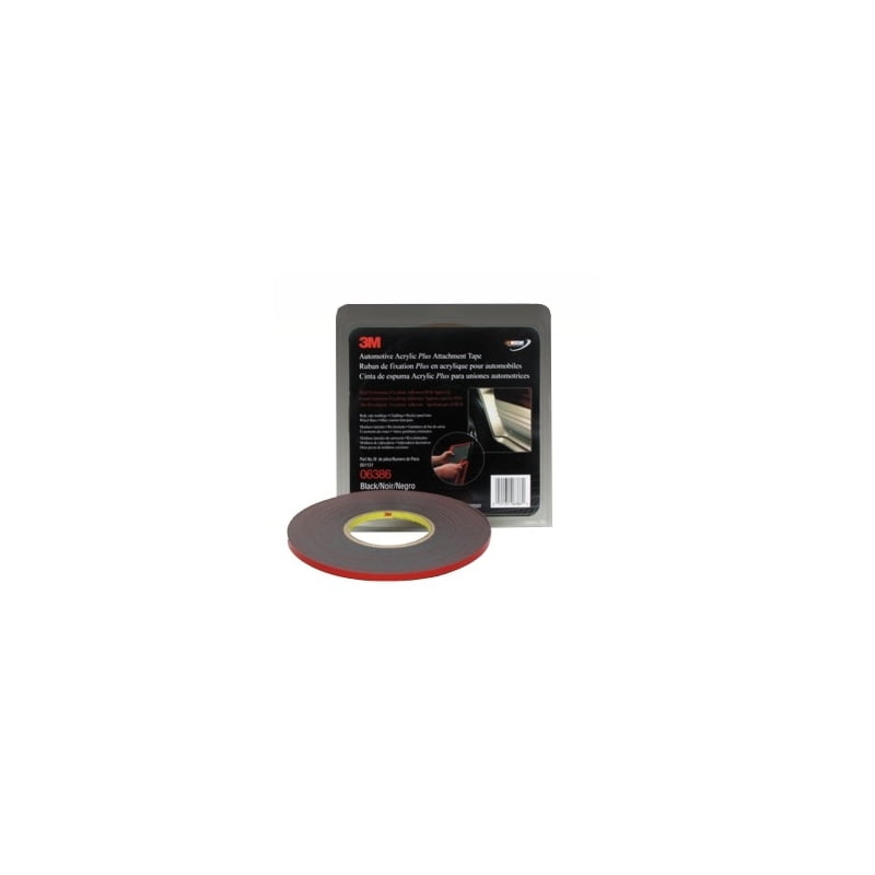 06386 3M Automotive 1/4" Acrylic Plus Attachment Tape - Walmart.com
