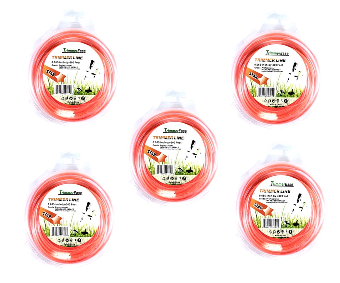 .065" x 300 FT 1.65MM Grass Weed String Trimmer Line Edger 0.065" X 300 ...