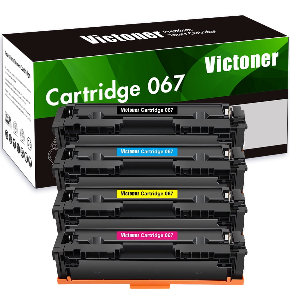067 Toner Cartidge 4-Pack Compatible for Canon 067 067H CRG 067 Canon ...
