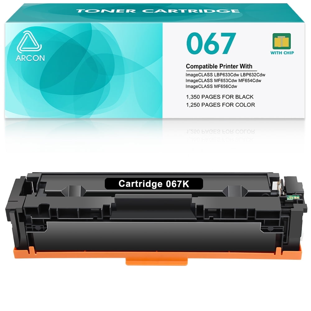 067 Toner Cartridge Compatible for Canon 067 067H imageClass MF656Cdw ...