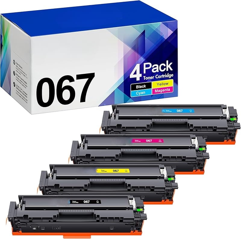 067 Toner Cartridge Set | Replacement for Canon 067 067H for Canon ...