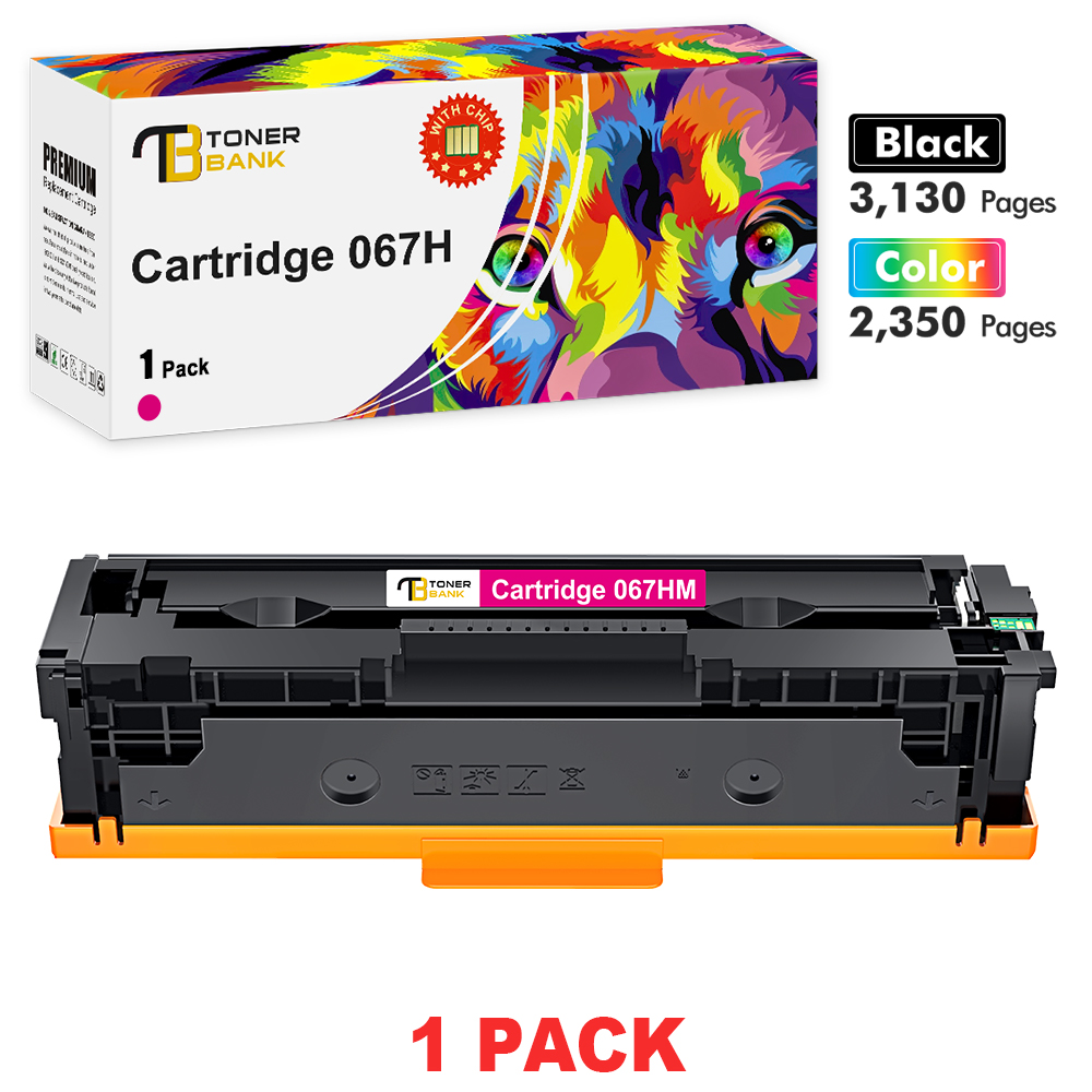 067H 1-PACK Toner Cartidge Compatible for Canon 067H Cartidge 067H ...
