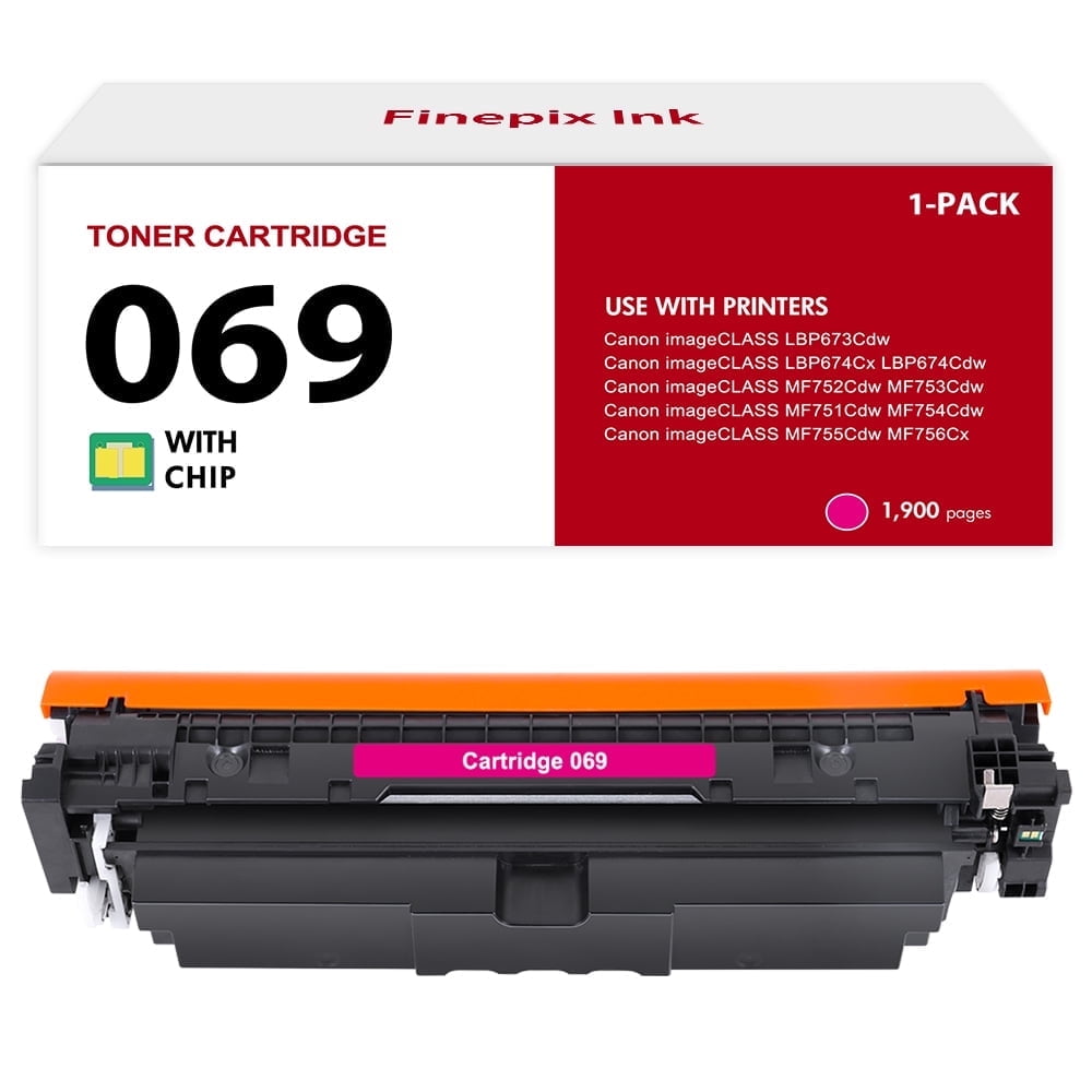 069 069H Toner Cartridges High Yield with Chip Compatible for Canon 069 ...